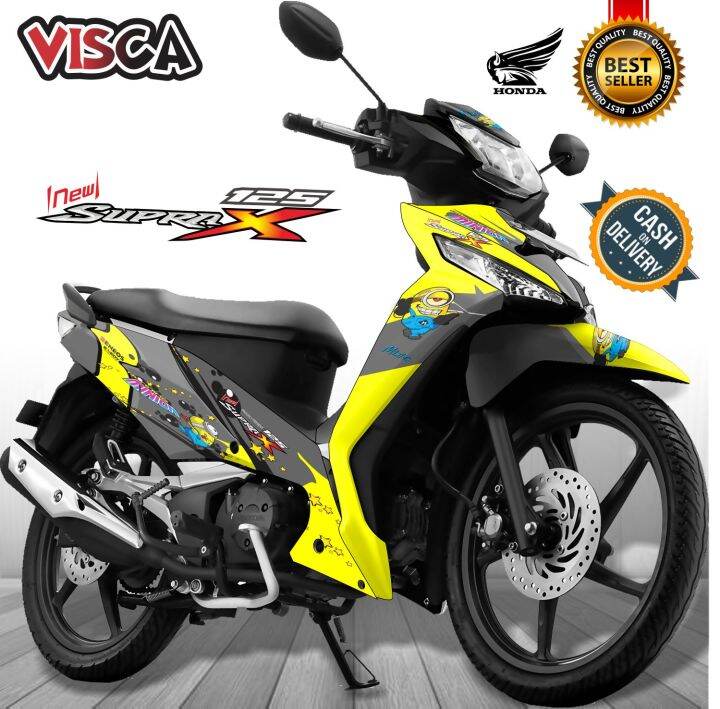 Decal Supra X 125 Fi Modif Keren Stiker Supra X 125 Fi Full Body Stiker ...