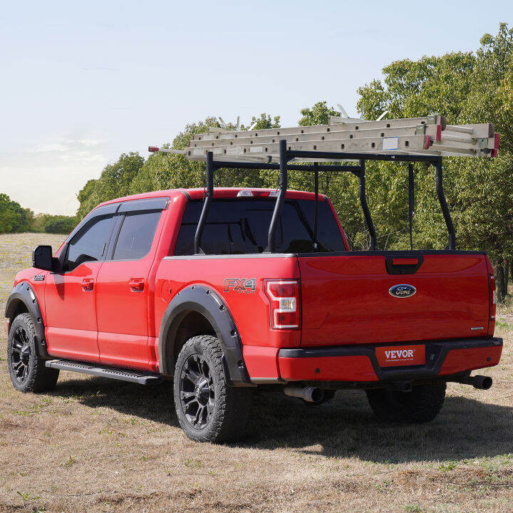 VEVOR Truck Rack Pick up Truck Ladder 46"-71" Width 800lbs Capacity for ...