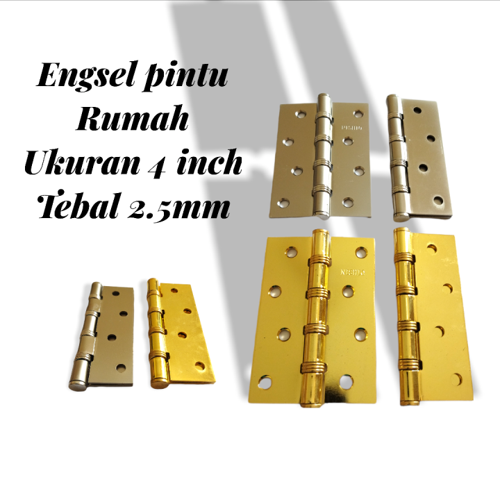 ENGSEL PINTU RUMAH UKURAN 4INCH BESI TEBAL | Lazada Indonesia