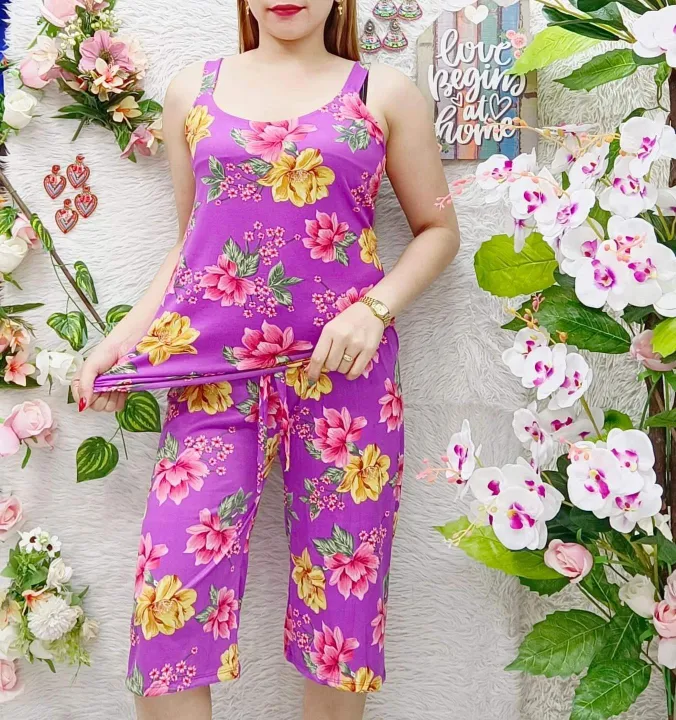 KOREAN FLORAL SLEEVEELESS TERNO TOKONG | Lazada PH