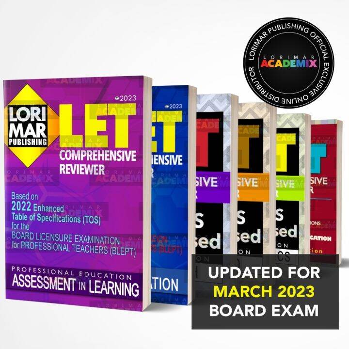 LET Reviewer - ALL TITLES - Lorimar Official Seller | Lazada PH