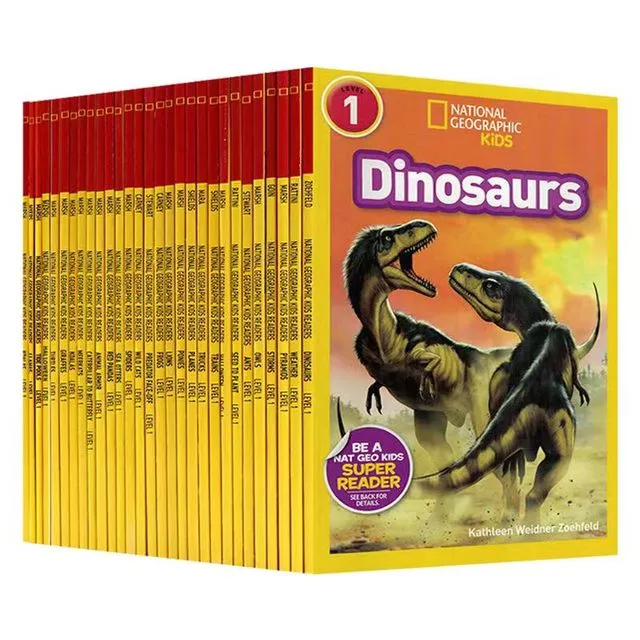 25books/set National Geographic Books for Kids (Level 1) | Lazada PH