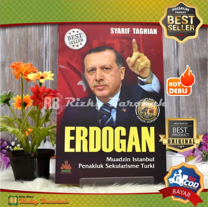 Best Seller - Buku Tokoh Islam - ERDOGAN : Muadzin Istanbul Penakluk ...