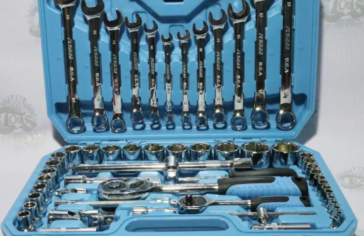 Flyman 61 Pcs.1/2 + 1/4 Drive Socket Set | Lazada PH
