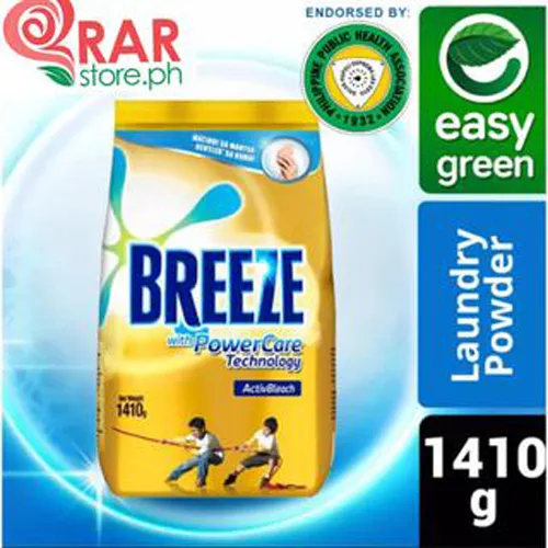 Breeze Powder Detergent ActivBleach with EcoClean Technology 1410 grams ...