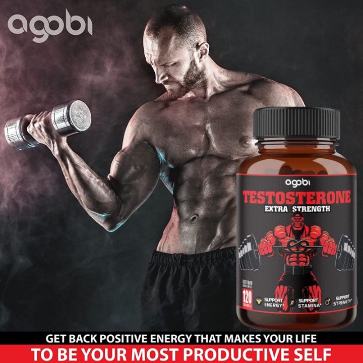 ของแท้!!! เทสโทสเตอโรนผู้ชาย ฮอร์โมน เพศ ชาย testosterone booster เพิ่ม ...