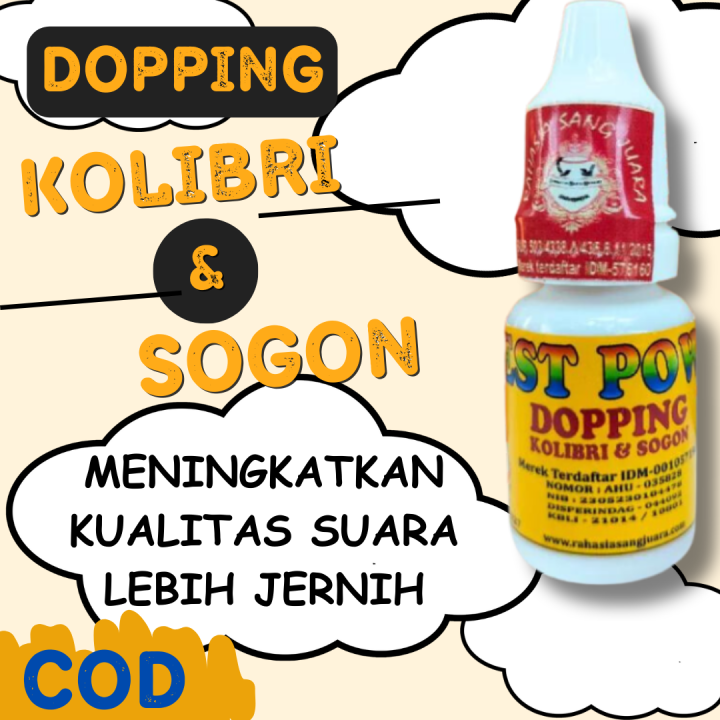 Doping penggacor burung kolibri dan sogon | Lazada Indonesia