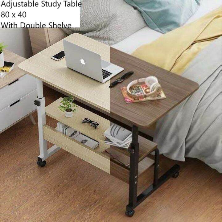 FZj8hbb7 Adjustable Laptop Table / Study Table / Work table (80x40 ...