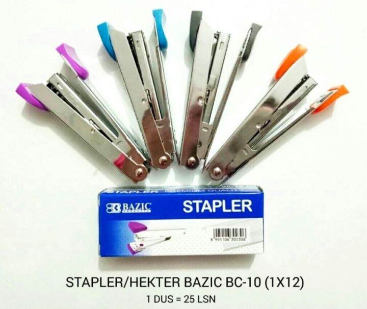 STEPLER / STAPLER BAZIC BC-10 | Lazada Indonesia