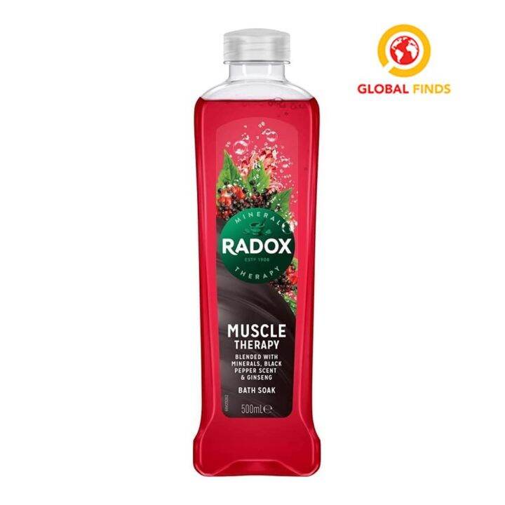 RADOX Muscle Therapy Blended With Minerals, Black Pepper Scent ...