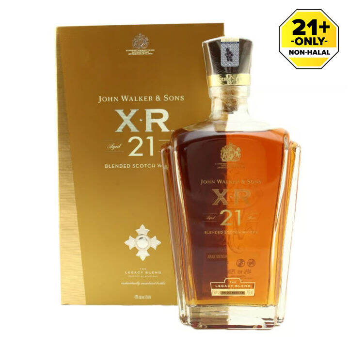 JOHNNIE WALKER JOHN WALKER & SONS™ XR™ 21 | Lazada