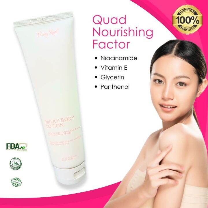 Fairy Skin Milky Body Lotion SPF30 100ml | Lazada PH