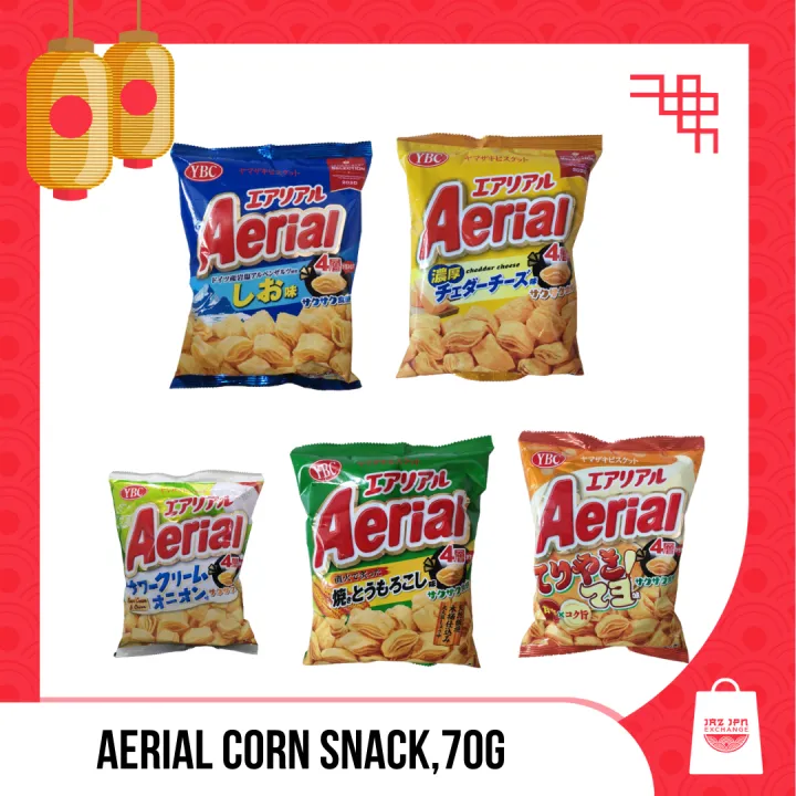Aerial Corn Snack (Salt,Teriyaki Mayo,Cheddar Cheese,Grilled Corn, Hot ...
