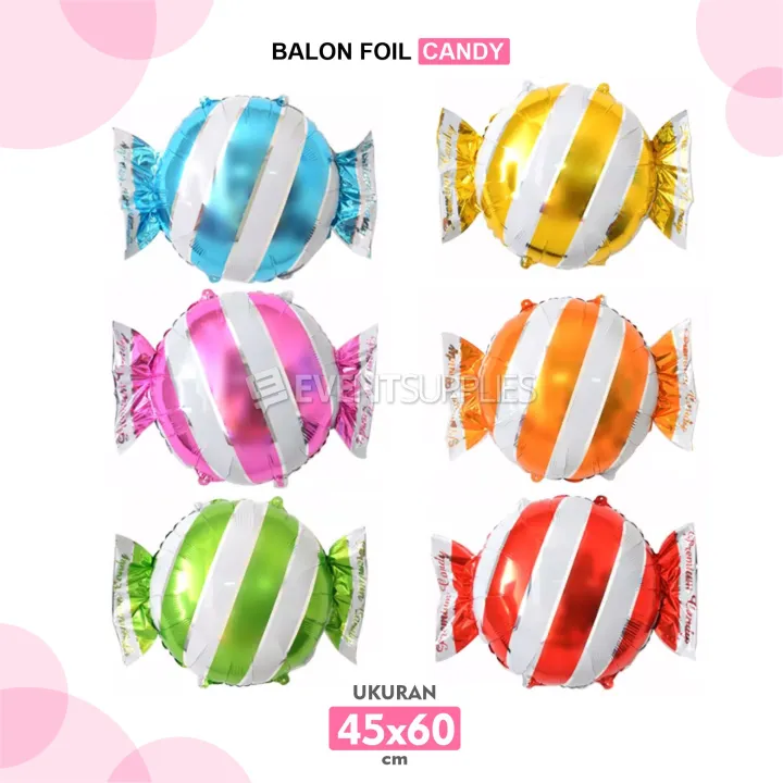 Balon Foil Candy Permen Anak Jumbo | Lazada Indonesia