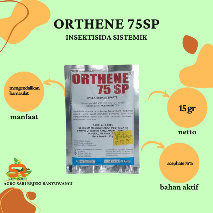 ORTHENE 75SP 15GR INSEKTISIDA SISTEMIK | Lazada Indonesia