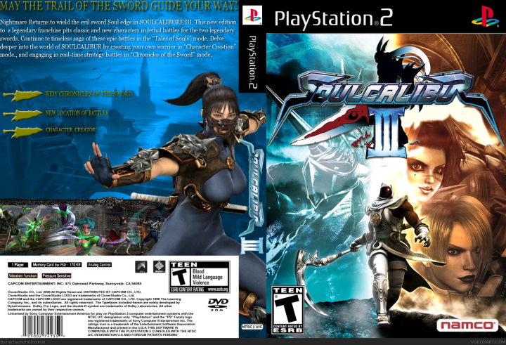 PS2 GAME SOUL CALIBUR III | Lazada