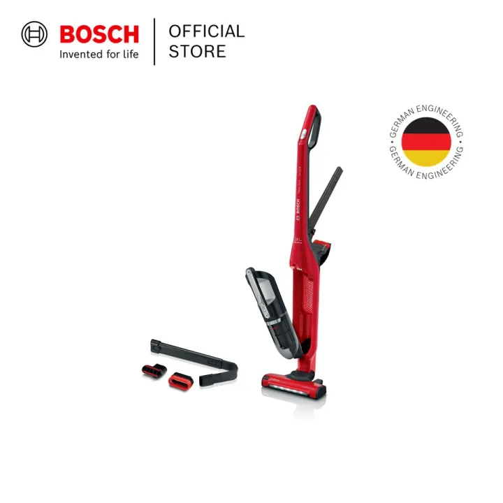 Bosch เครื่องดูดฝุ่นแบบไร้สาย ชาร์จไฟ Flexxo Gen2 ProAnimal 25.2V สีแดง ...