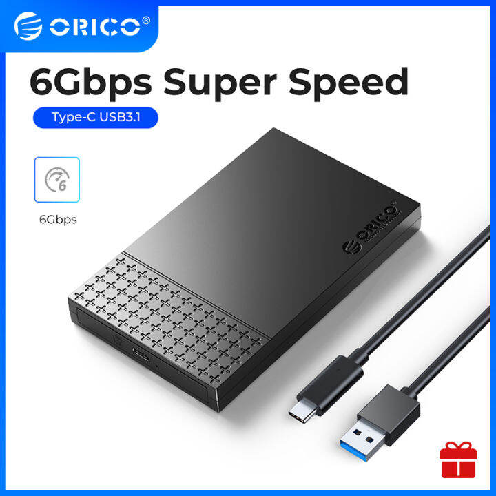 ORICO HDD Type-C USB3.1 To SATA3.0 2.5 "USB 3.1 Gen1 SSD HDD Enclosure ...