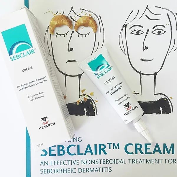 Sebclair Cream 30ml สำหรับผิวแพ้ง่าย แห้ง ลอกเป็นขุย เซบเดิรม ฉลากไทย ...