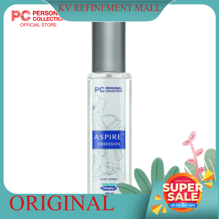 Original Aspire Body Spray Obsession 100ml Personal Collection | Lazada PH