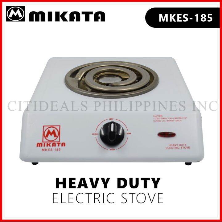 electric stove single burner MIKATA Heavy Duty Electric Stove Single Burner 1000W MIKATA-185 ...