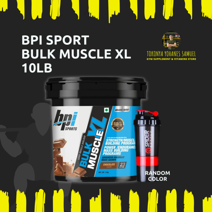 BPI Bulk Muscle XL 10 lbs BPI SPORTS weight gainer | Lazada Indonesia