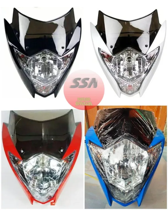 body motor fu.. BATOK KEPALA+REFLEKTOR LAMPU DEPAN SUZUKI SATRIA FU NEW ...