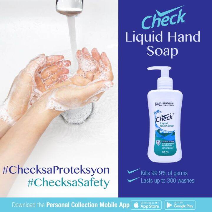 CHECK LIQUID HAND SOAP 200ML | Lazada PH