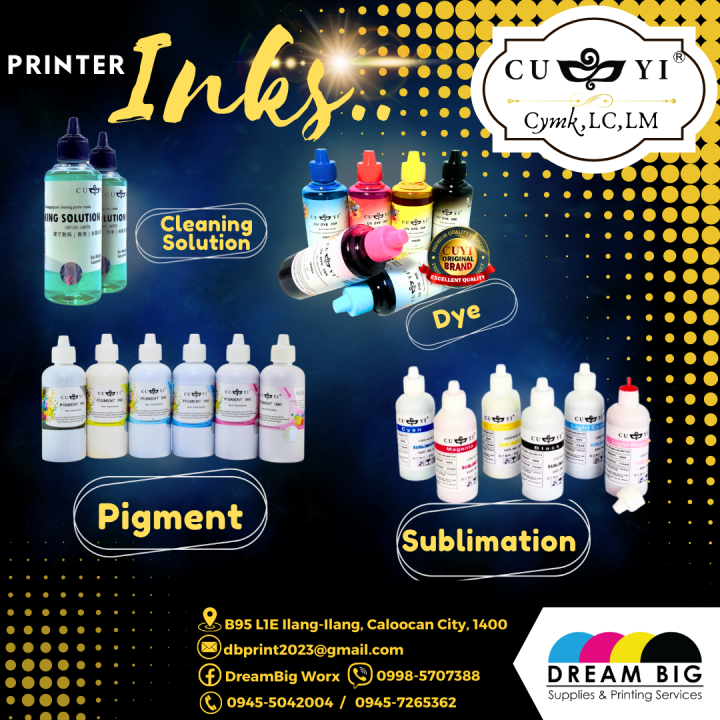 CUYI SUBLIMATION INK 100ML | Lazada PH