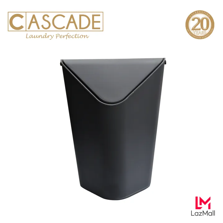 Cascade Big Triangle Bin with Swing Lid L 25 cm x W 23 cm x H 32.5 cm ...