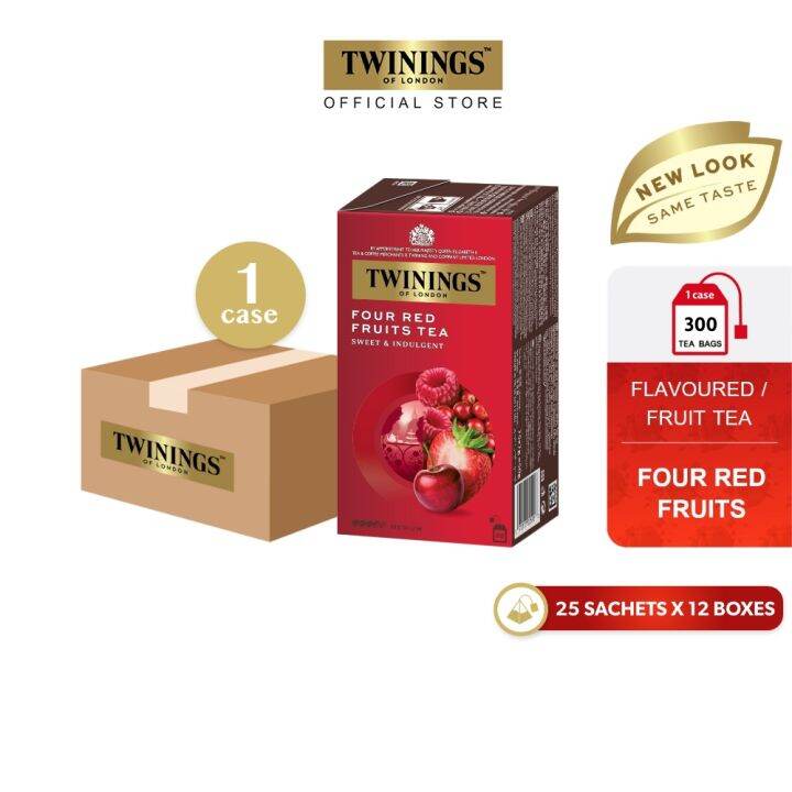 Twinings Four Red Fruits Tea 25s 1 CASE | Lazada PH