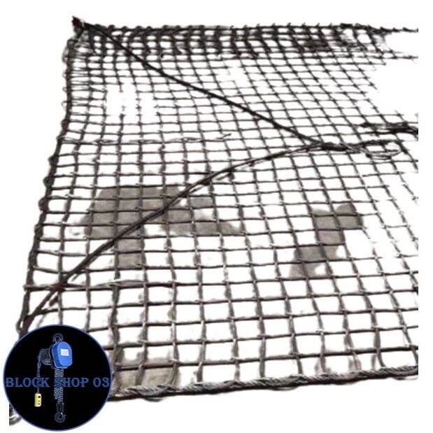 2m*2m Wire Rope Net Wire Mesh Knotted Rope Lifting Net / Endless Steel ...