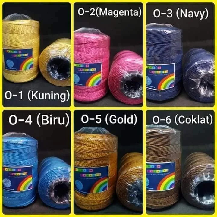 Benang RAJUT Nilon Kilap D27 | Lazada Indonesia