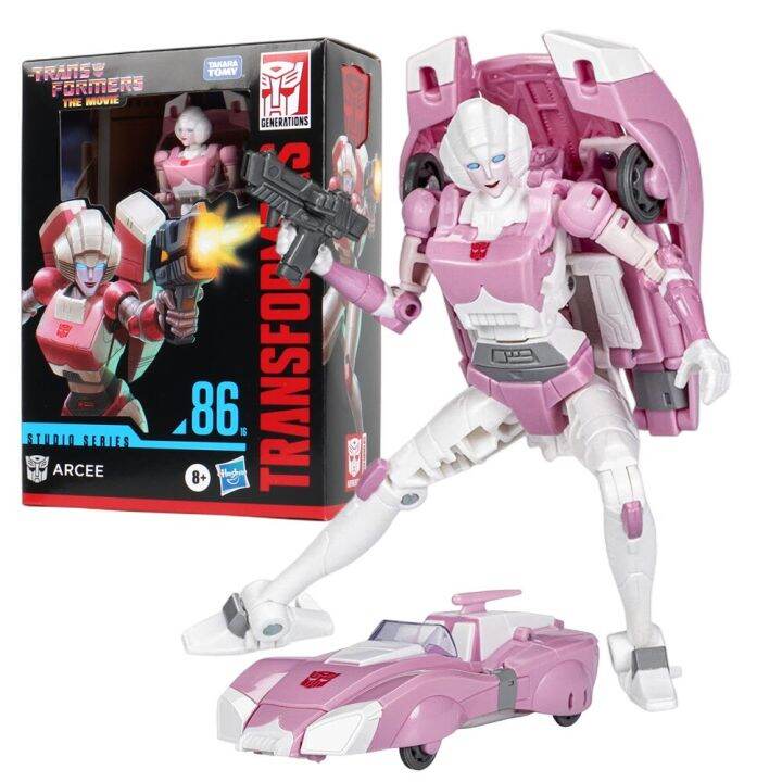 Hasbro Transformers Toys Deluxe Class Transformers :5-Inch 86 Arcee ...