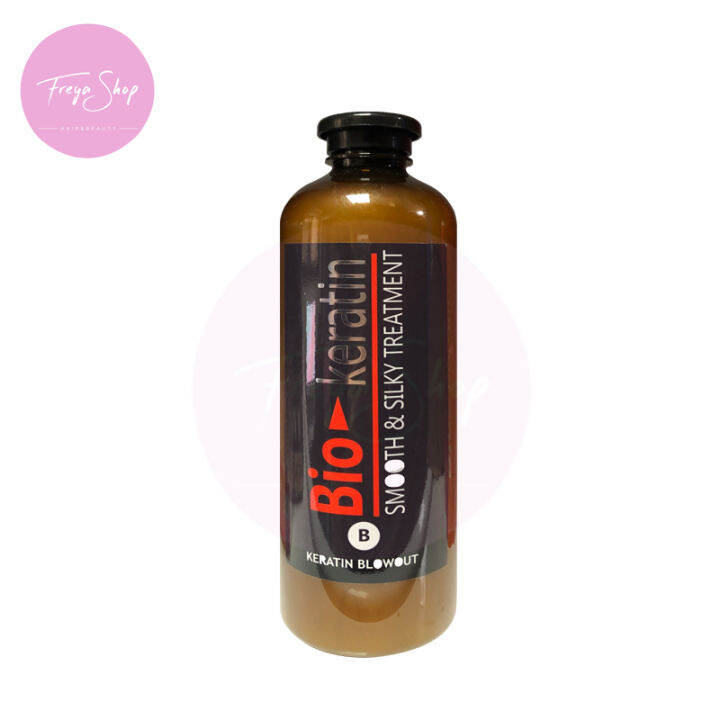 Bio Keratin Smooth Silky Treatment Clarifying Shampoo (A) & Keratin ...