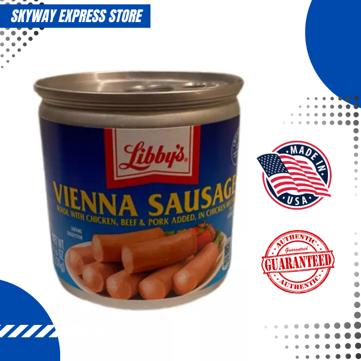 Libby's Vienna Sausage 4.6 oz (131 grams) | Lazada PH