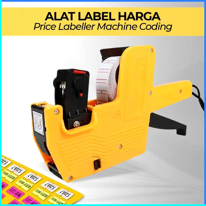 COD DUODELI Alat Label Harga Price Labeller Machine Coding MX 5500 ...