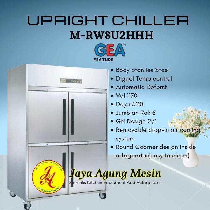 Upright Chiller stainless steel/kabinet pendingin/ chiller m-rw8u2hhhh ...