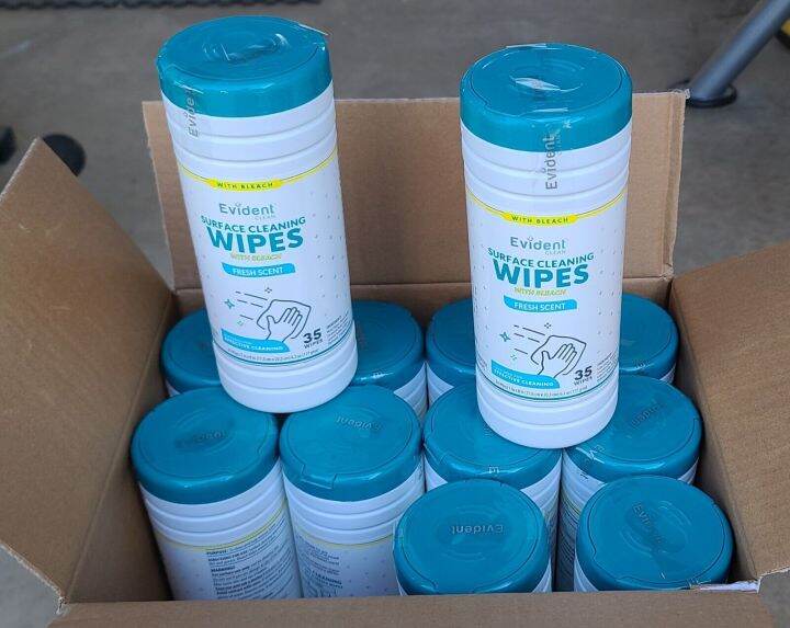 Wipes Cleaning Surface With Bleach | Lazada PH