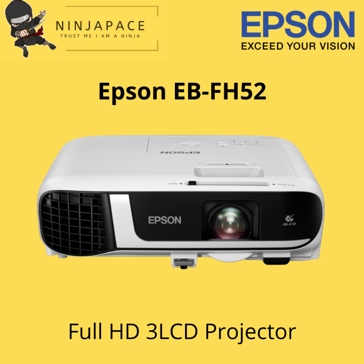 Epson EB-FH52 Full HD 3LCD Projector EBFH52 FH52 | Lazada Singapore