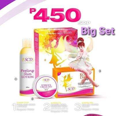 ORIGINAL SCD Peeling Skin Lotion Set 100ml. | Lazada PH