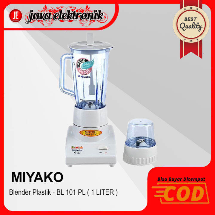 MIYAKO Blender BL-101 PL PLASTIK GARANSI RESMI | Lazada Indonesia