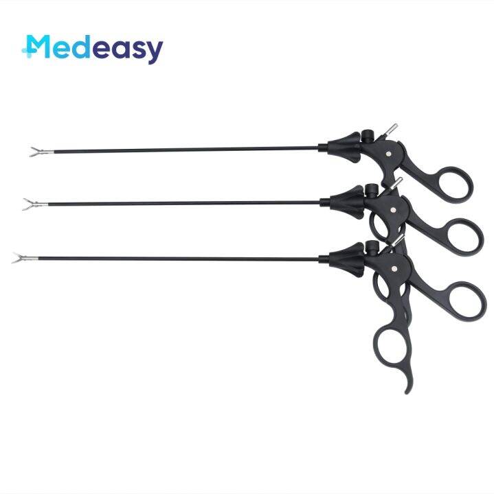Laparoscopic Instruments Set, Laparoscopy Reusable Grasper, Curved ...