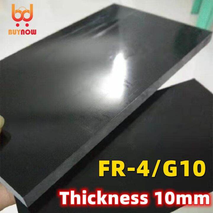 10mm thick FR4 Black Glass Fiber High Temperature Resistant G10 Epoxy ...