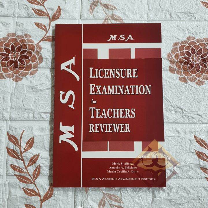 MSA Licensure Examination for Teachers Reviewer By;Merle S.Alferez ...