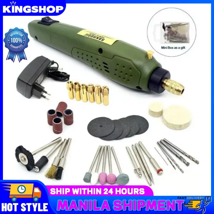【Original + 24 hours delivery】Professional Mini Grinding Set 12V DC ...