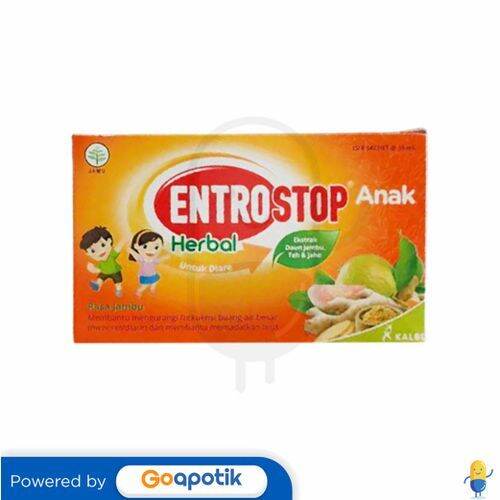 Entrostop Herbal Anak Cair 10 Ml Box 6 Sachet | Lazada Indonesia