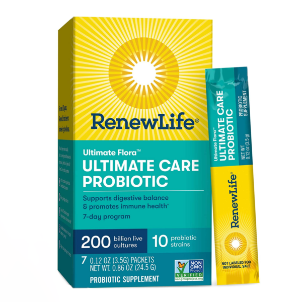 Renew Life, Ultimate Care, Ultimate Flora Probiotic, 200 Billion Live ...