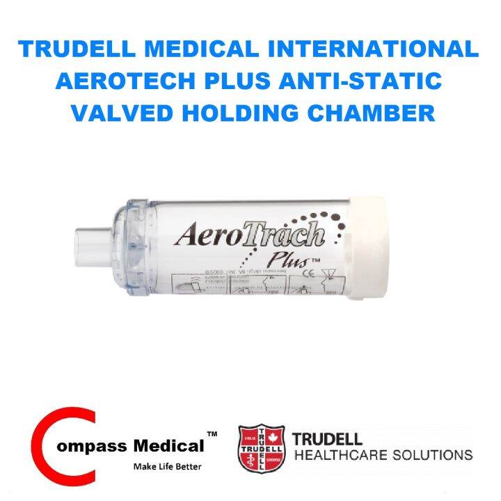 Trudell Medical International AeroTrach Plus Anti-Static Valved Holding ...