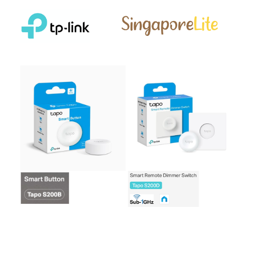 Tapo S200B (w/o Dimmer), Tapo S200D (with Dimmer)- Smart Button Control ...